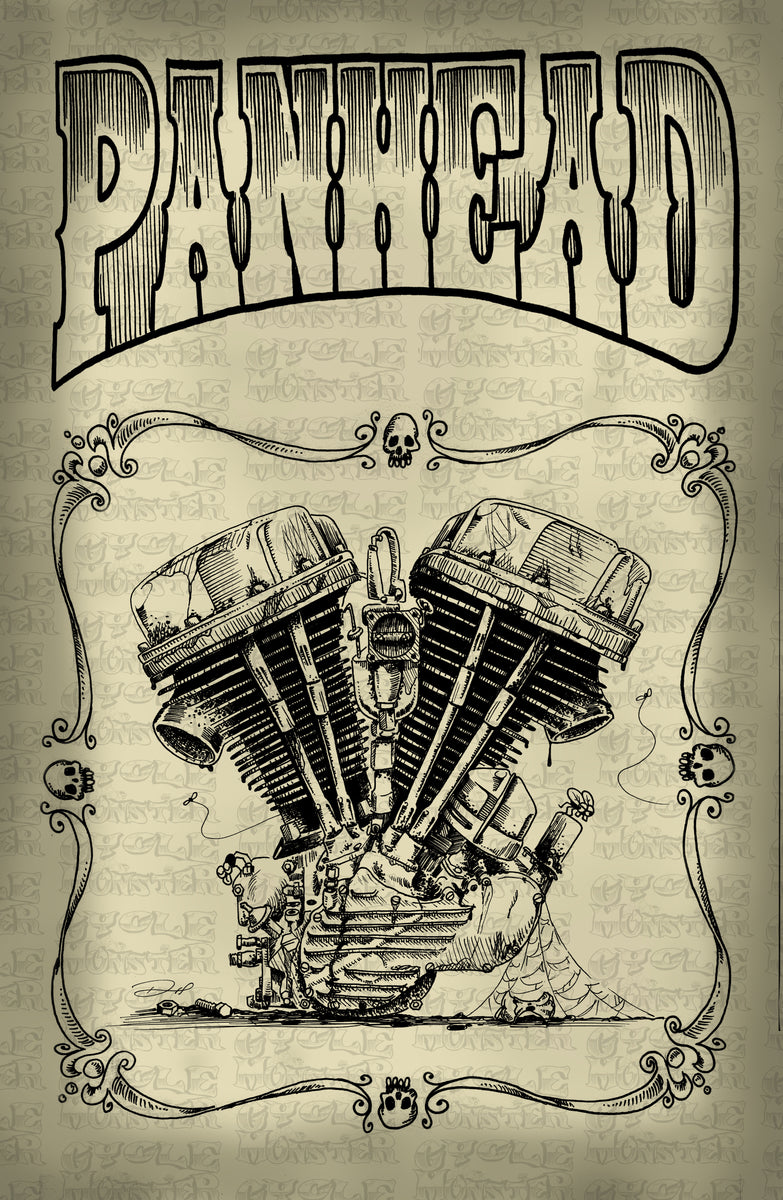 (03 poster) PANHEAD – Greasy Reaper